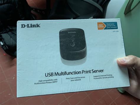 D Link Print Server Dpr 1020 Computers Tech Printers Scanners Copiers On Carousell