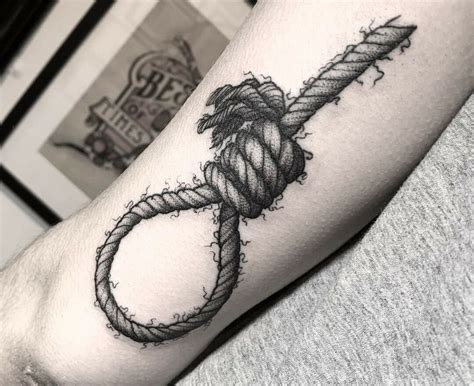 Nautical Rope Knot Tattoo