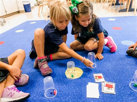 Kindergarten Math Spatial Concepts St James Episcopal