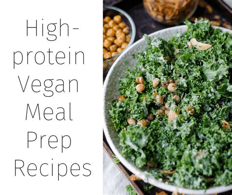 High Protein Vegan Meal Prep Recipes Thumper Massager Inc