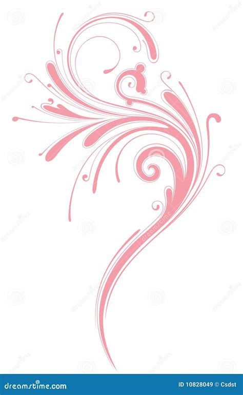 Pink Free Downloadable Flourishes