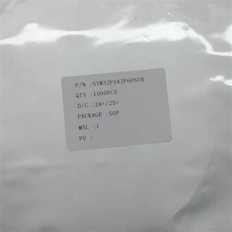 Stm32f042f6p6tr Arm Microcontrollers Mcu Mainstream Arm Cortex M0 Usb Line Mcu 32 Kbytes At