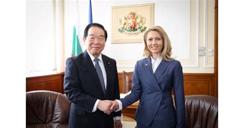 Назарян Япония е партньор с който искаме да развиваме политически икономически и културен обмен