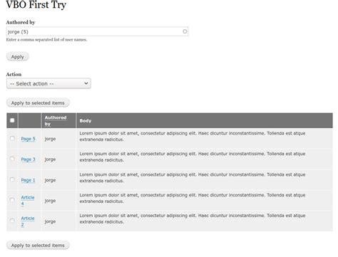 How To Use The Views Bulk Operations Module In Drupal 8 Ostraining