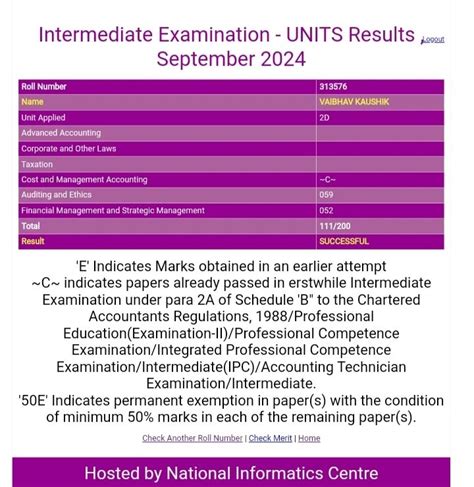 🎉 Excited To Share That I Have Successfully Completed My Ca Intermediate And Am Now A Ca