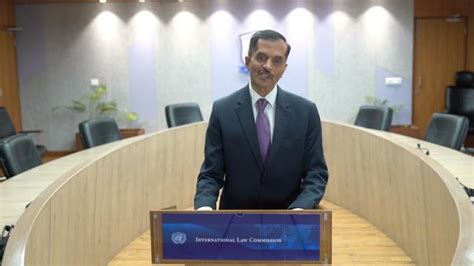 Prof Dr Bimal N Patel At 62nd Aalco Annual Meetingenglish Version Rru Centre For