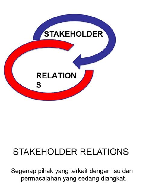Stakeholder Relations Pdf