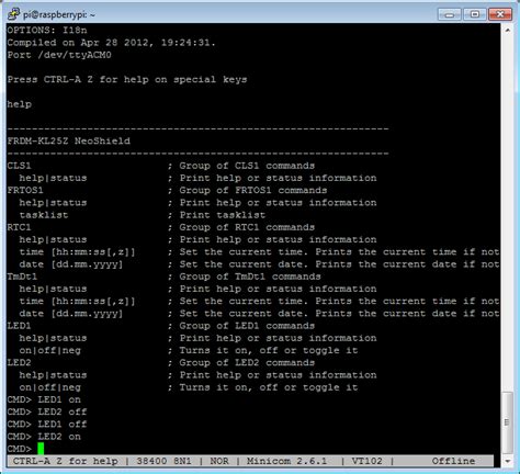 Controlling Nxp Freedom Board Rgb Led With Openhab And Raspberry Pi Mcu On Eclipse