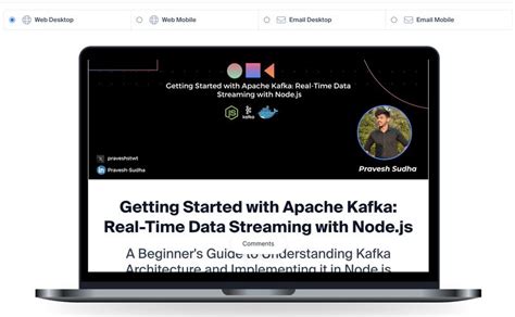 Pravesh Sudha On Linkedin Nodejs Kafka Softwaredevelopment Techblog Coding