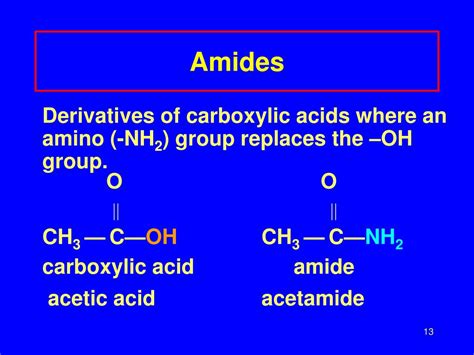 Ppt Carboxylic Acids Esters Amines And Amides Powerpoint