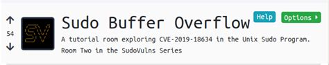 Jakos It Log Try Hack Me Sudo Buffer Overflow