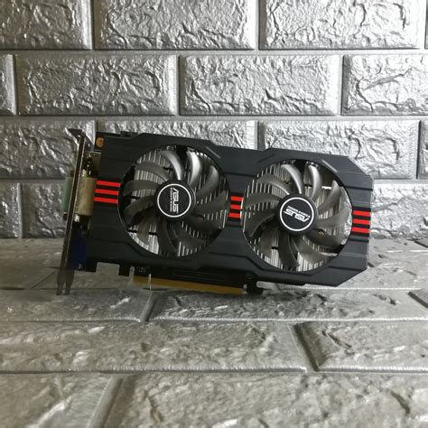 ⚡️การ์ดจอ Gtx 750 Ti 2gb Oc Asus 2พัดลม ต่อไฟเพิ่ม 6pin Shopee Thailand