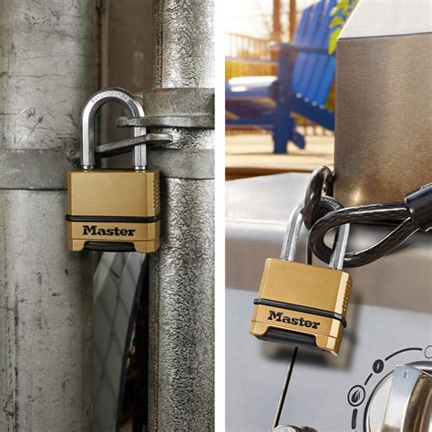 Master Lock 51mm Wide Resettable Combination Magnum Padlock With 38mm