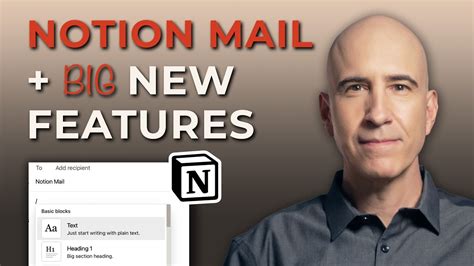 Notion Mail Notion Forms Layouts — Guided Introductions Youtube