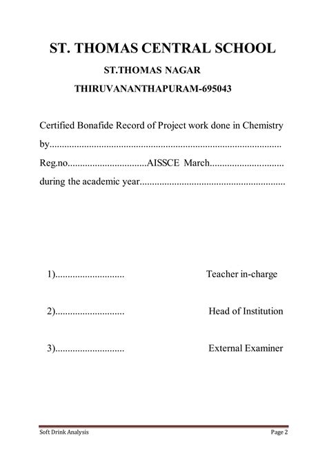 soft drink analysis pdf