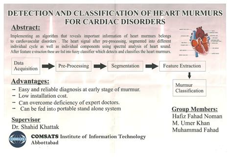 Pdf Detection And Classification Of Heart Murmurs For Cardiac Disorders
