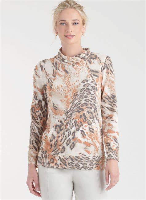 New Look Sewing Pattern N6771 Misses Knit Top And Trousers Sewdirect