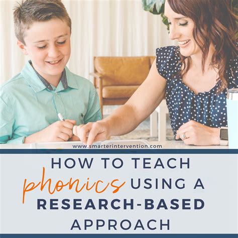 How To Teach Phonics Using A Research Based Approach Artofit