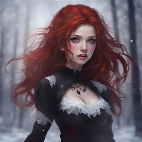 Redhead By Pinupainter On Deviantart