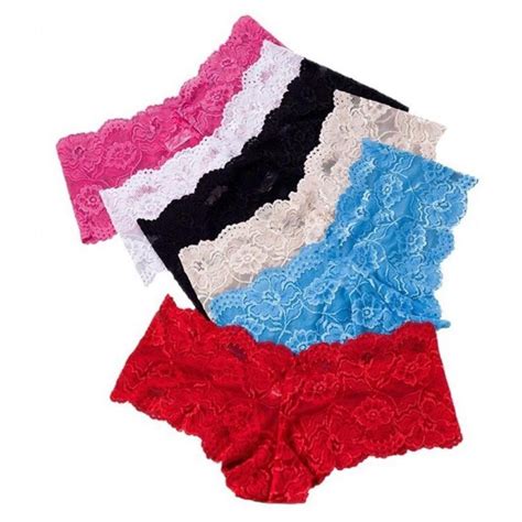 Kit 10 Caleçon Short Calcinha Renda Shopee Brasil