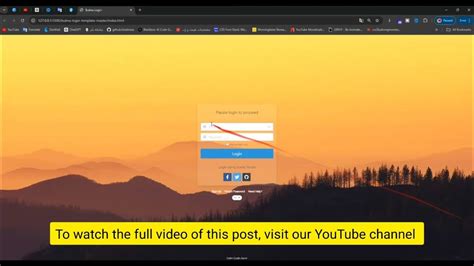 Asmr Programming Bulma Login With Html Css Notalking 😍 Asmr Asmrprogramming Htmlcss Youtube