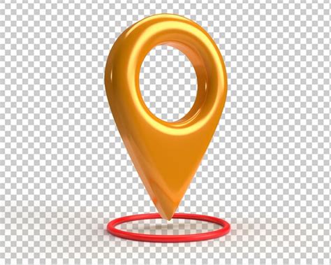 Premium PSD Location Pin 3d Map Pointer Icon