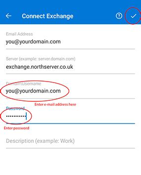 Setting Up Exchange Mailbox On Outlook For Android