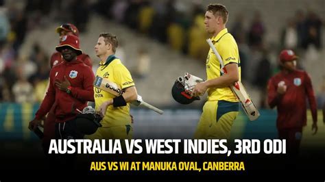 Australia Vs West Indies 3rd Odi Dream11 Team Prediction And Todays