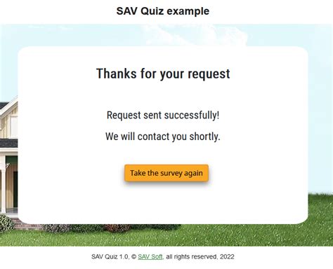 SAV Quiz Great Questionnaire For Your Website For 2 SEOClerks