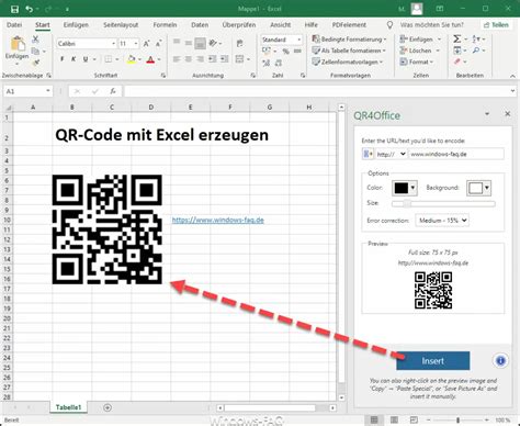 How To Easily Generate Qr Codes In Excel