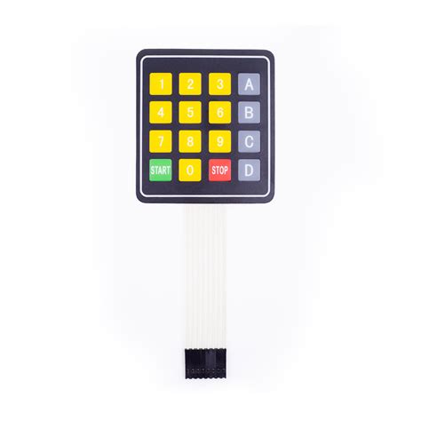 X Key Matrix Membrane Switch Keypad Keyboard Membrane And Matrix
