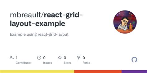 Github Mbreaultreact Grid Layout Example Example Using React Grid Layout