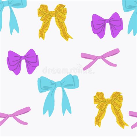 Bow Pattern 290424 Stock Vector Illustration Of Cute 316554371