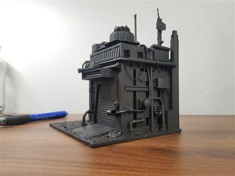 Scratch Trash Scifi Piece I Am Working On R Terrainbuilding