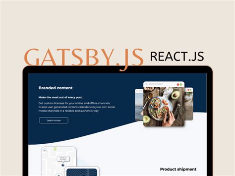 Fast Secure And Responsive Gatsby Website Upwork