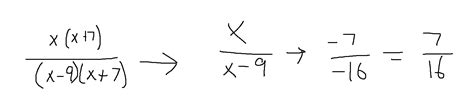 [math Grade 12 Limits] Im Getting 7 2 As The Answer But I Keep