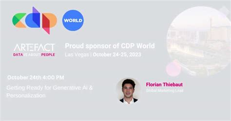 Artefact On Linkedin Genai Personalization Cdp Customerdata Ai