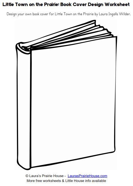 The Long Winter Book Cover Design Worksheet Laura Ingalls Wilder
