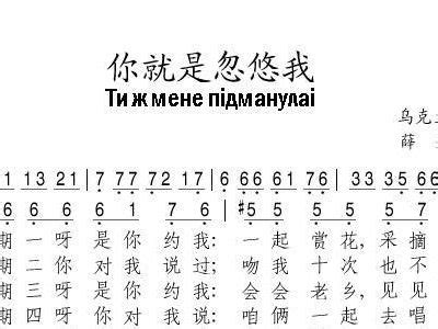 你就是忽悠我 歌谱 简谱