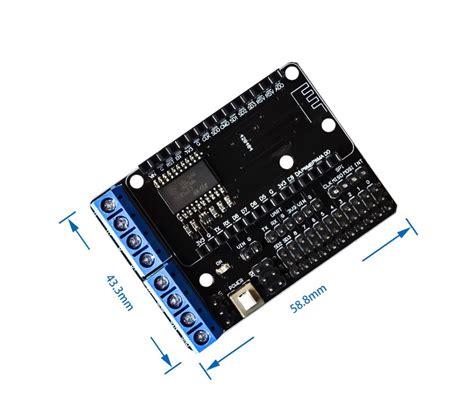 Placa De Expansiune Motor Esp 12e Esp8266 Wifi Compatibila Arduino Hobbymarketro