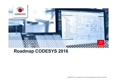 pdf roadmap codesys 2016 prolog · roadmap codesys 2015 2016
