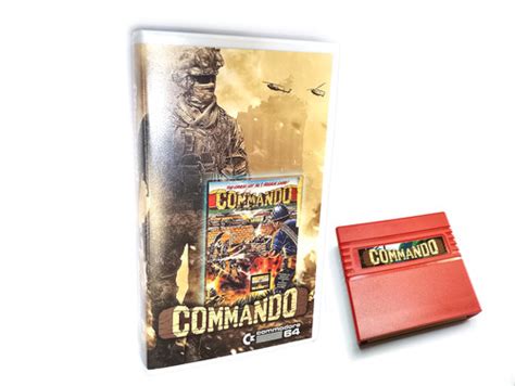 Commando C64 Cartridge Ami64