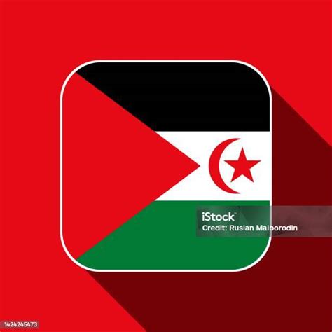 사흐라위 아랍 민주 공화국 국기 공식 색상 벡터 일러스트레이션 0명에 대한 스톡 벡터 아트 및 기타 이미지 0명 개념 개성 개념 Istock
