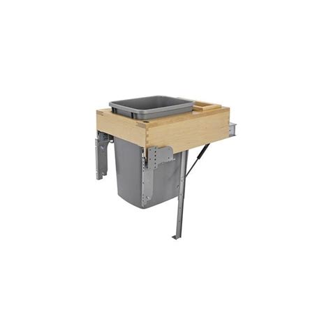 Rev A Shelf WCTM Rev A Motion Top Mount Waste Pullout Single W X D X