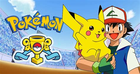 Download Ash Ketchum And His Trusty Pikachu Join The Pokemon League Wallpaper Wallpapers Com