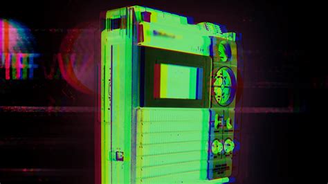 Premium Stock Video Square Radio Turn 02