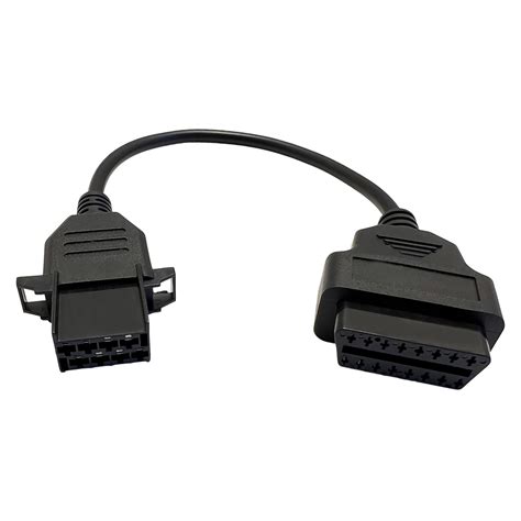 Obd2 Connector Adapter For Volvo Truck Heavy Duty 8 Pin Obd To Obd2 16