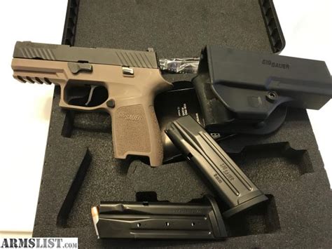 ARMSLIST For Sale Trade SIG SAUER P FDE APEX FLAT TRIGGER