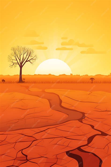 Premium Photo World Day To Combat Desertification With Grass Growth