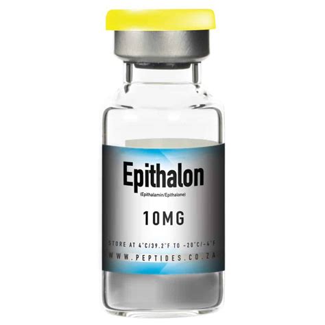 Epithalon Epithalamin Epithalone 10mg Per Vial Research Peptides South Africa Online